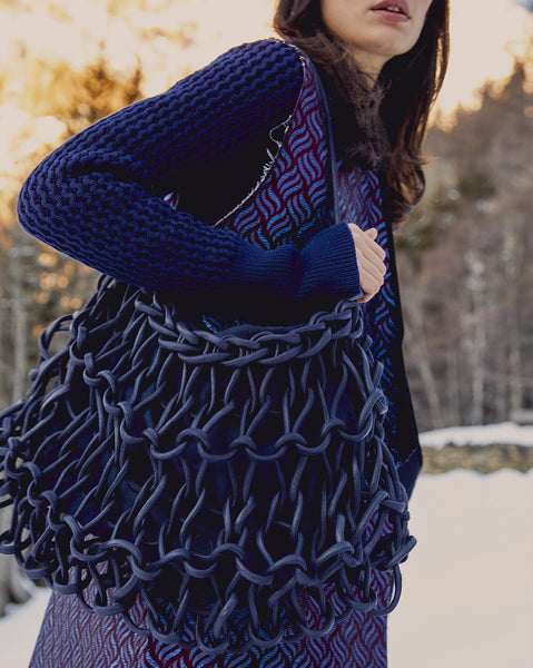 Nadia bag waxed rope | shop.alienina.com